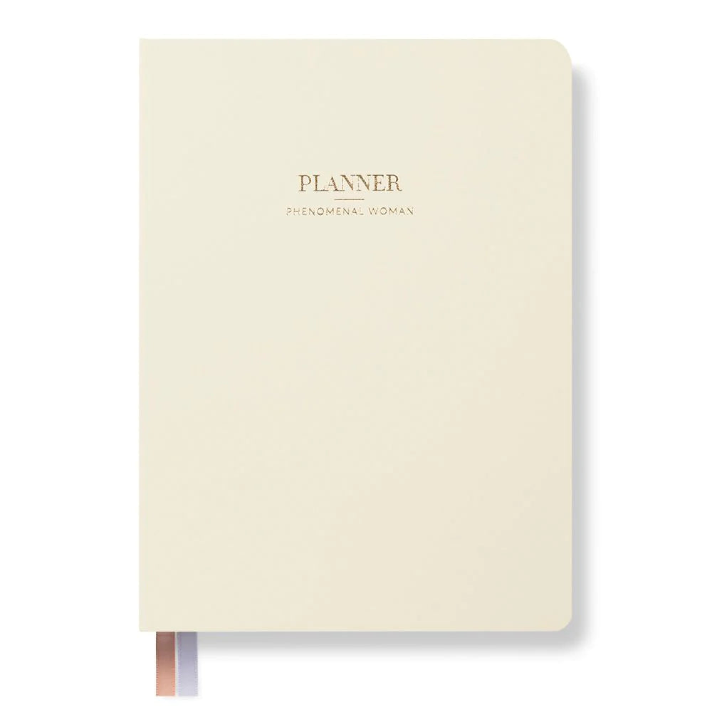 Phenomenal Woman Planner - Ivory – Balanced Living