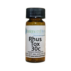 Rhus Tox 30C Homeopathic – Balanced Living
